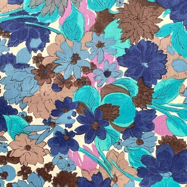 Floribunda Fabric - Etsy UK