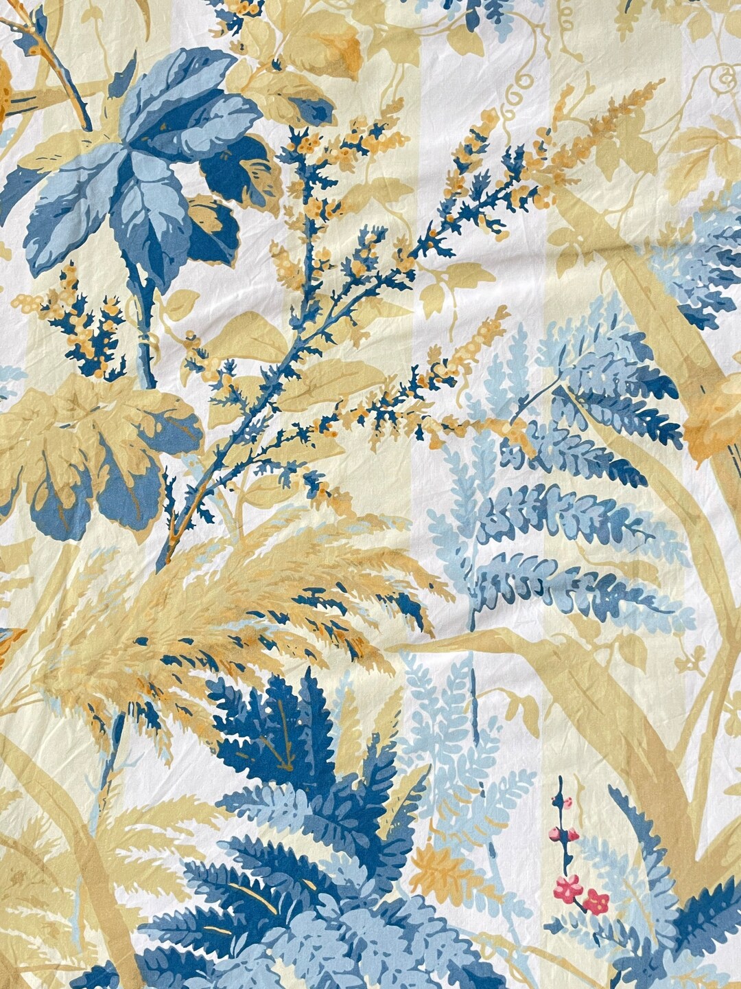 Vintage Winter Garden the Design Archives Cotton Interiors Fabric ...