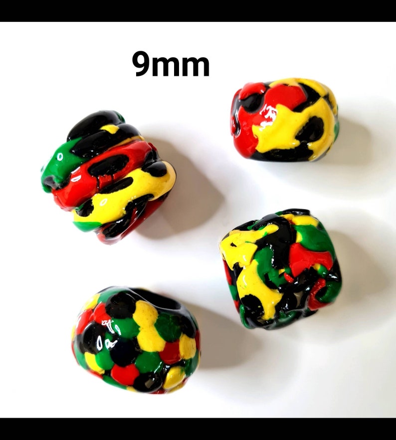 Rasta/ghana Hair Beads, Locs, Hair Accessory, Dreadlock Jewelry ...