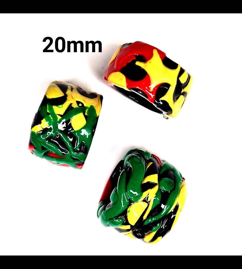 Rasta/ghana Hair Beads, Locs, Hair Accessory, Dreadlock Jewelry ...