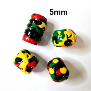 Rasta/ghana Hair Beads, Locs, Hair Accessory, Dreadlock Jewelry ...