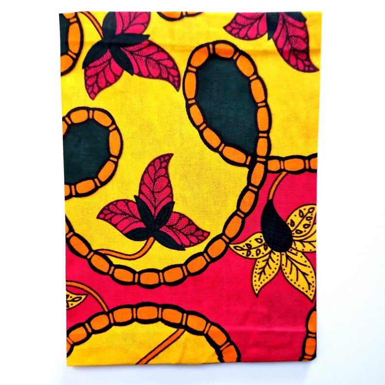 Ankara Fabric Book Cover & Bookmark Set - Washable A5 Size - Etsy