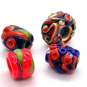 Set of 4 Hair Beads 4mm,5mm,7mm Hair Accessories, Hair Jewellery ...