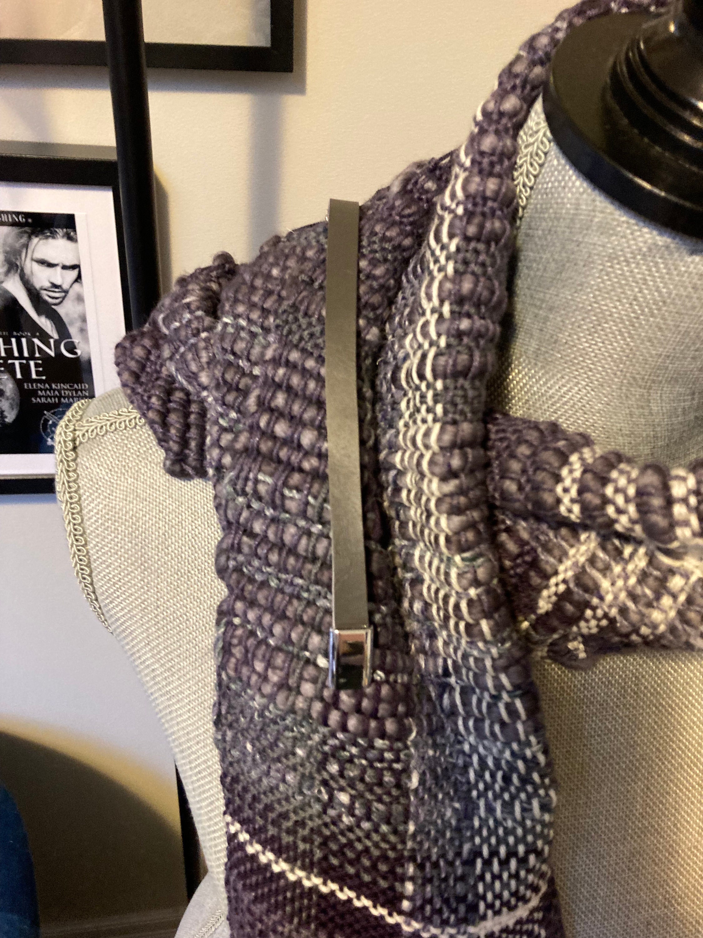 Leather Scarf Cuff With Magnetic Clasp - Etsy