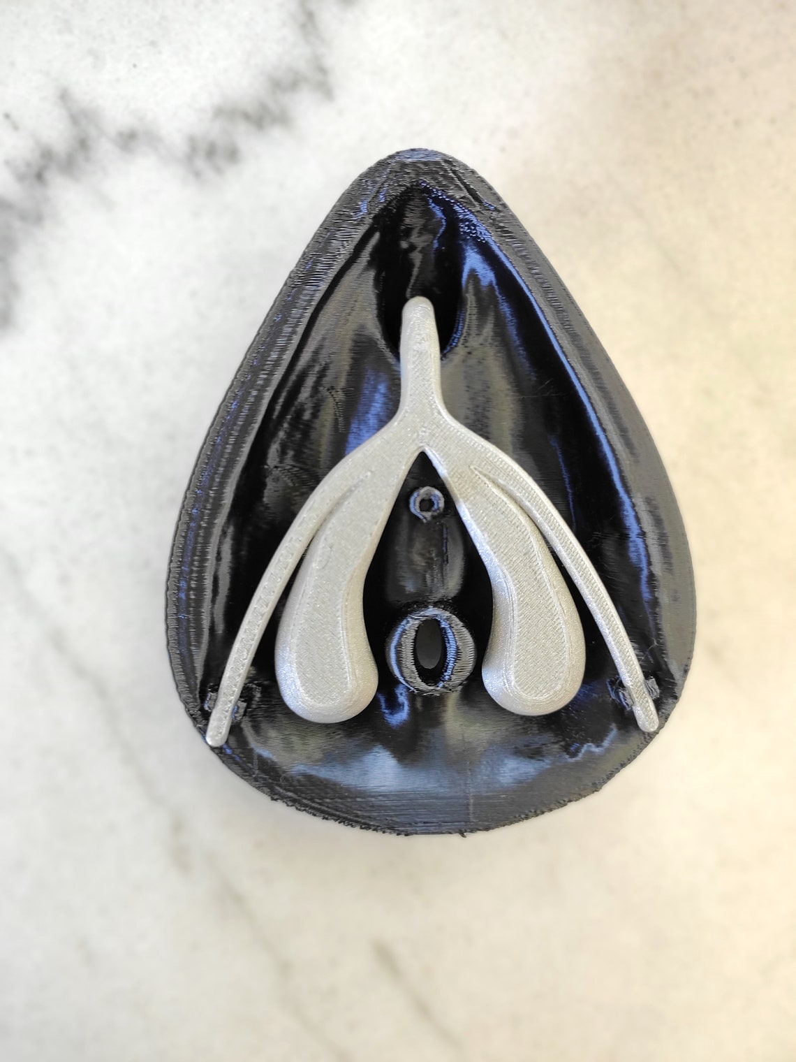 Vulva Clitoris 3d Printed Etsy