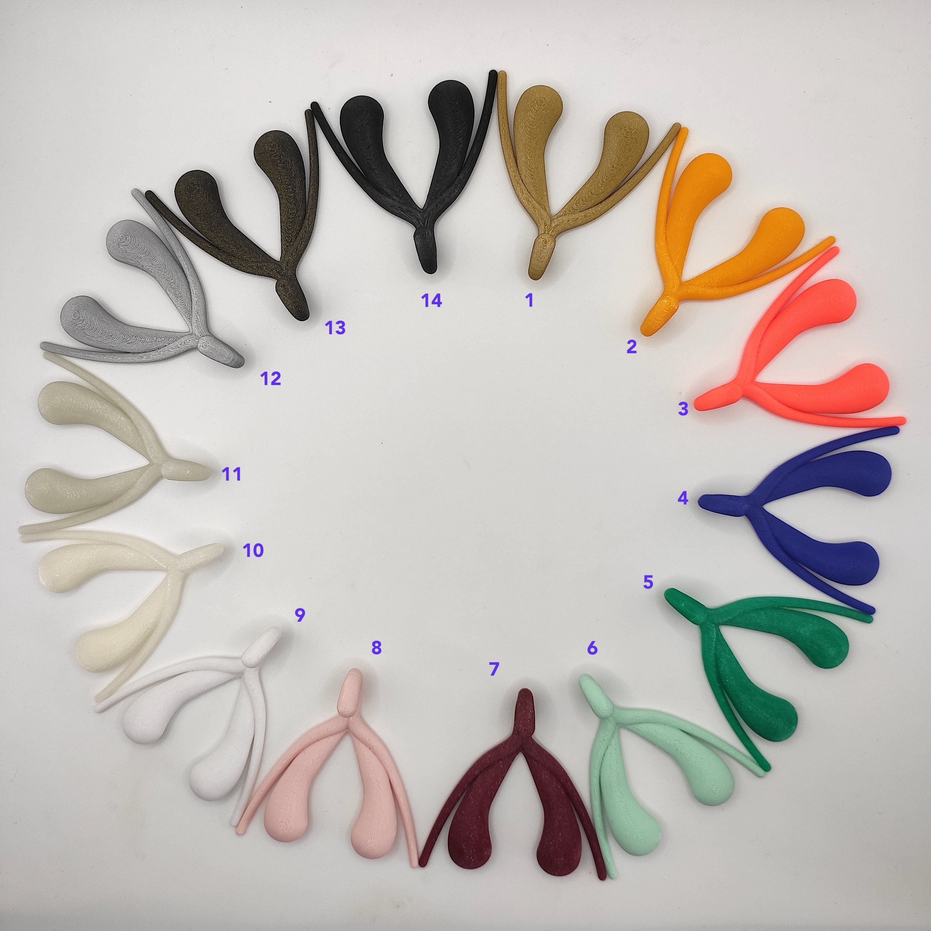 Vulva Clitoris 3d Printed Etsy Australia