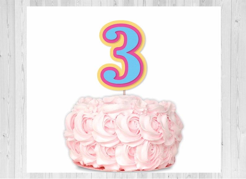 Number Layers SVG, Number SVG, Layered Numbers, Numbers Vector, Cake ...