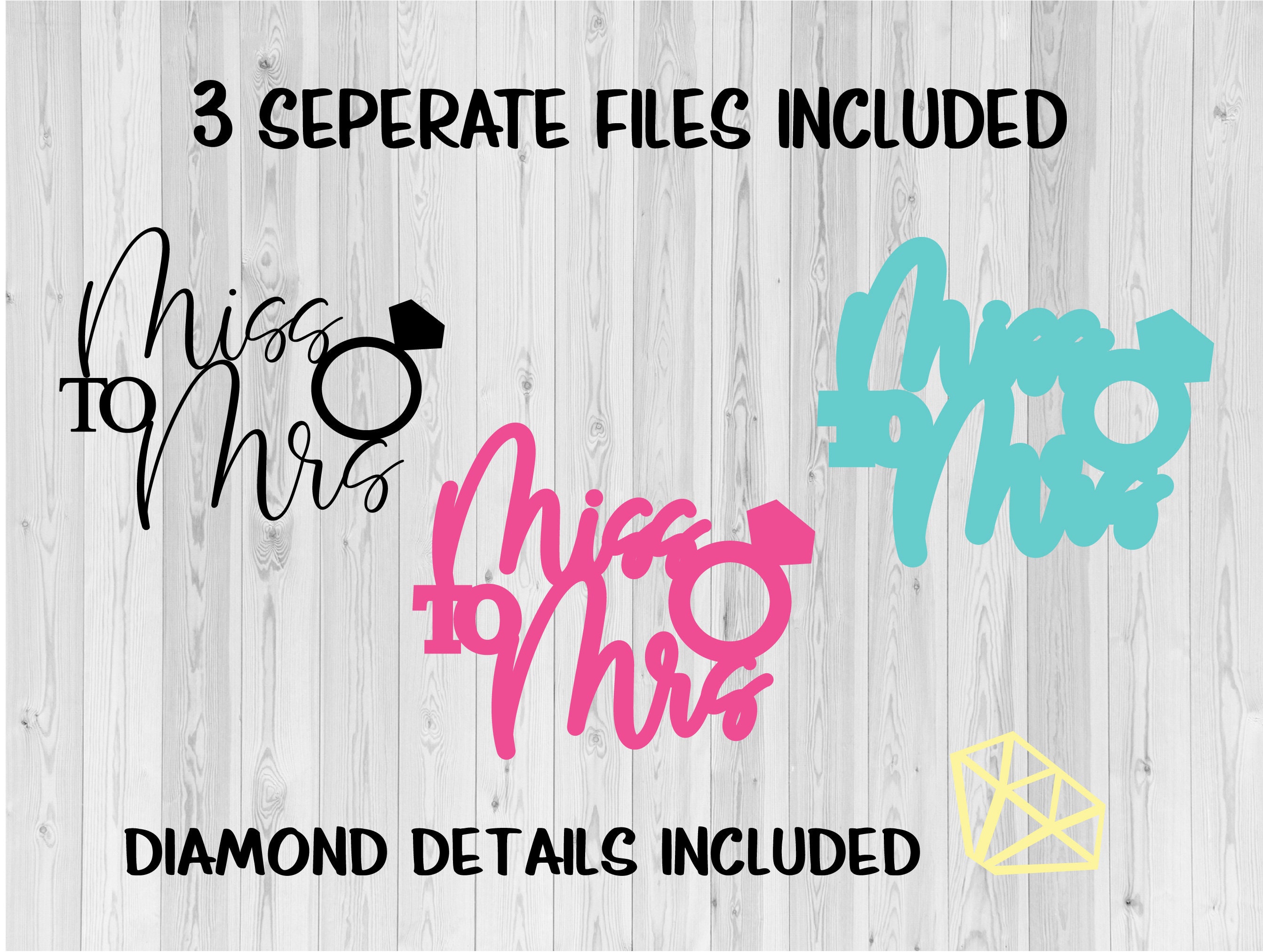 Miss to Mrs SVG, Miss to Mrs Cut File, Miss to Mrs Vector, Miss to Mrs ...