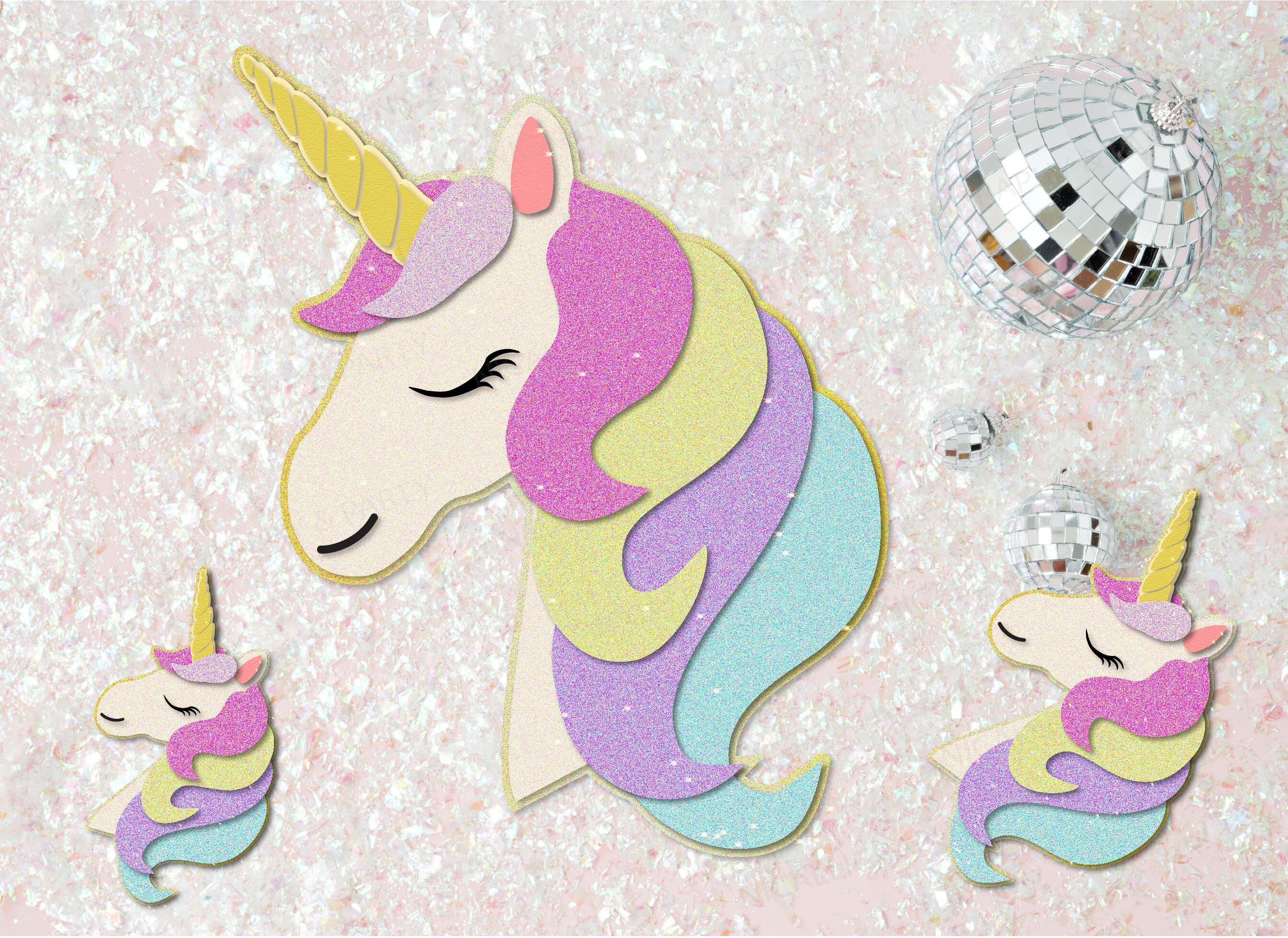 Unicorn SVG Unicorn Cut File Unicorn Vector File Unicorn - Etsy