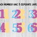 Number Layers SVG, Number SVG, Layered Numbers, Numbers Vector, Cake ...