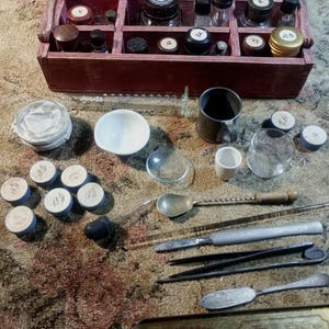 Vintage Science Kit Victorian Natural Science Dark Academia Antique ...