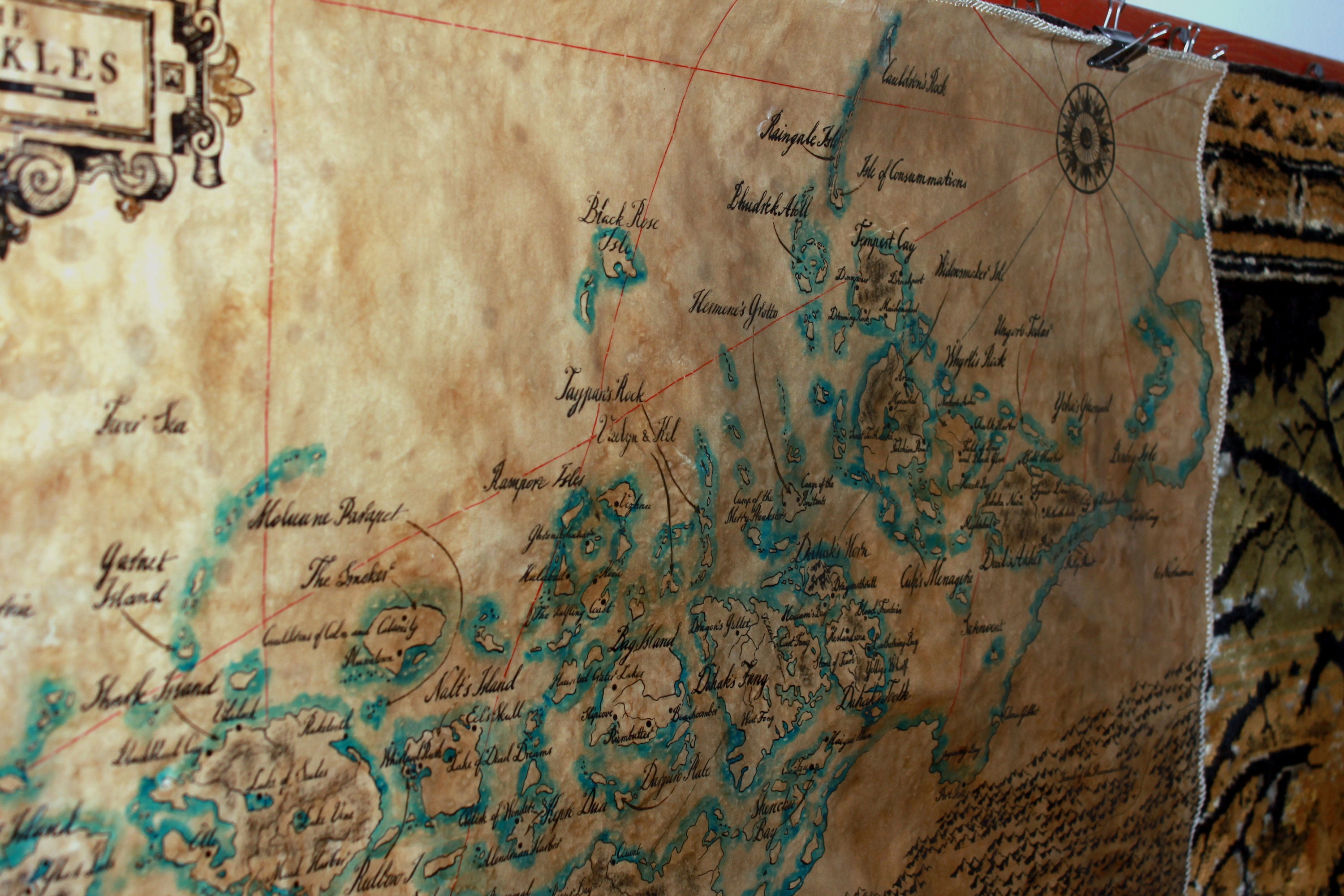 THE SHACKLES Map From Skull & Shackles (please, Read Description ...