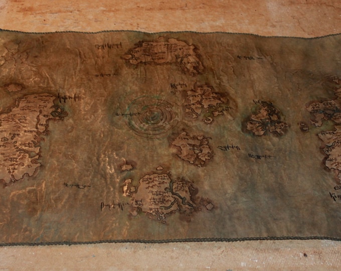 Big Azeroth Map Battle for Azeroth World of Warcraft Map - Etsy