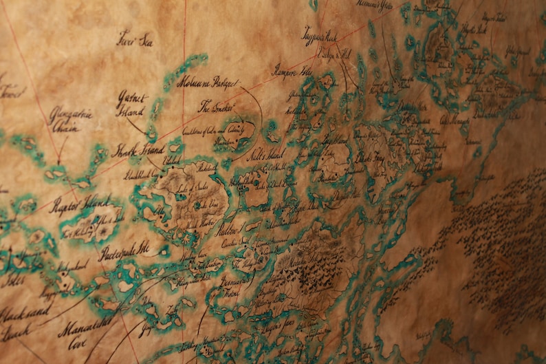 THE SHACKLES Map From Skull & Shackles (please, Read Description ...