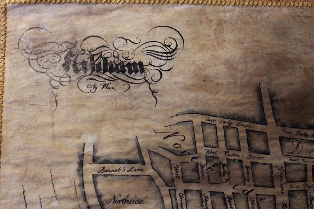 ARKHAM Map LARGE Handdrawn Realistic Arkham City Plan. - Etsy