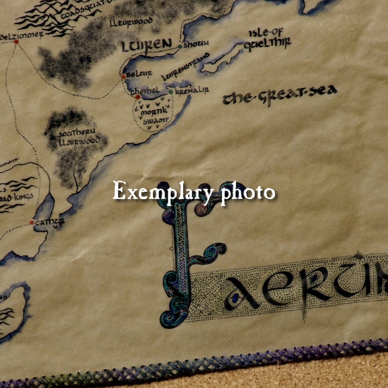 Neverwinter Map - Etsy