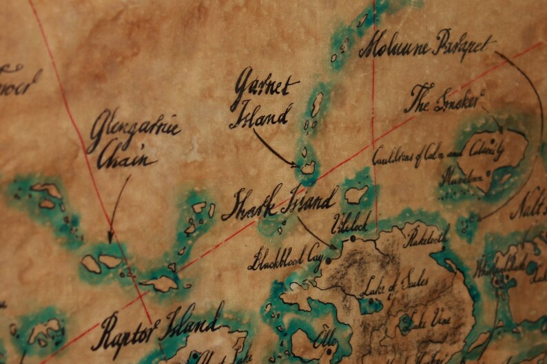 THE SHACKLES Map From Skull & Shackles (please, Read Description ...
