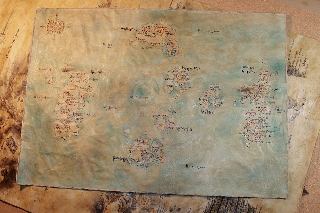 Ready to Ship LARGE Azeroth Map Battle for Azeroth World of Warcraft ...
