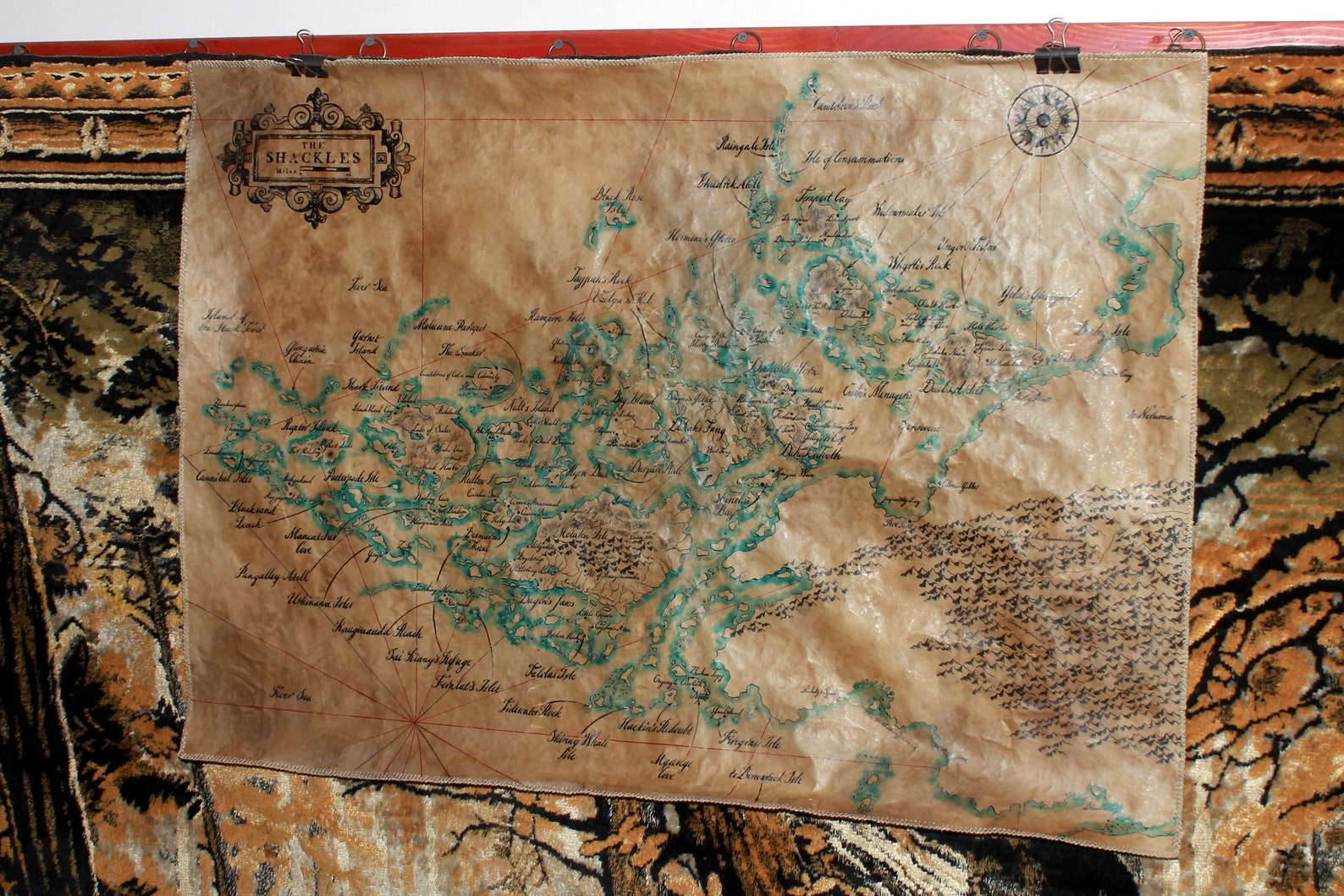 THE SHACKLES Map From Skull & Shackles (please, Read Description ...