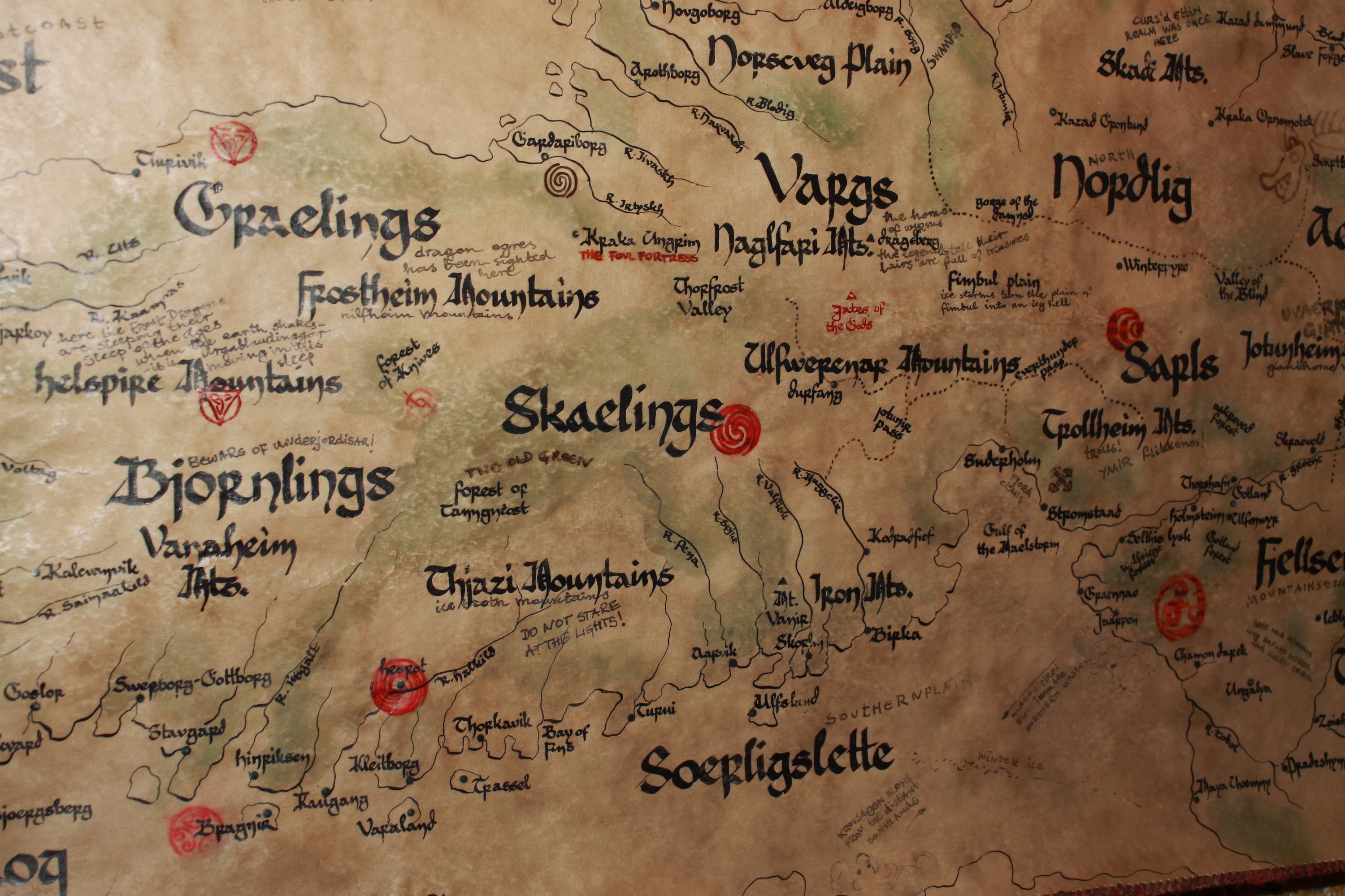 Norsca Warhammer Map