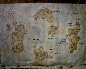 Azeroth Map From World of Warcraft Poster - Etsy