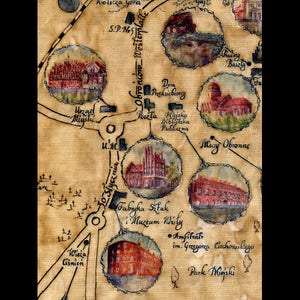 HISTORICAL MAP HANDDRAWN Real Locations Map Real World Map. (please ...