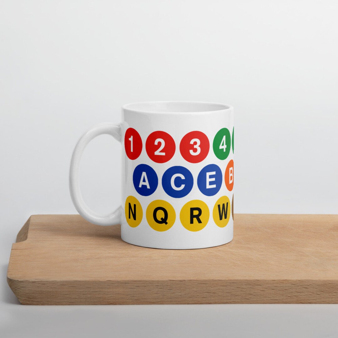 NYC Subway Mug - 2026 Version - Etsy