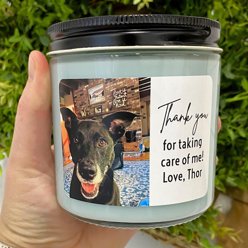 Dog Candle - Etsy