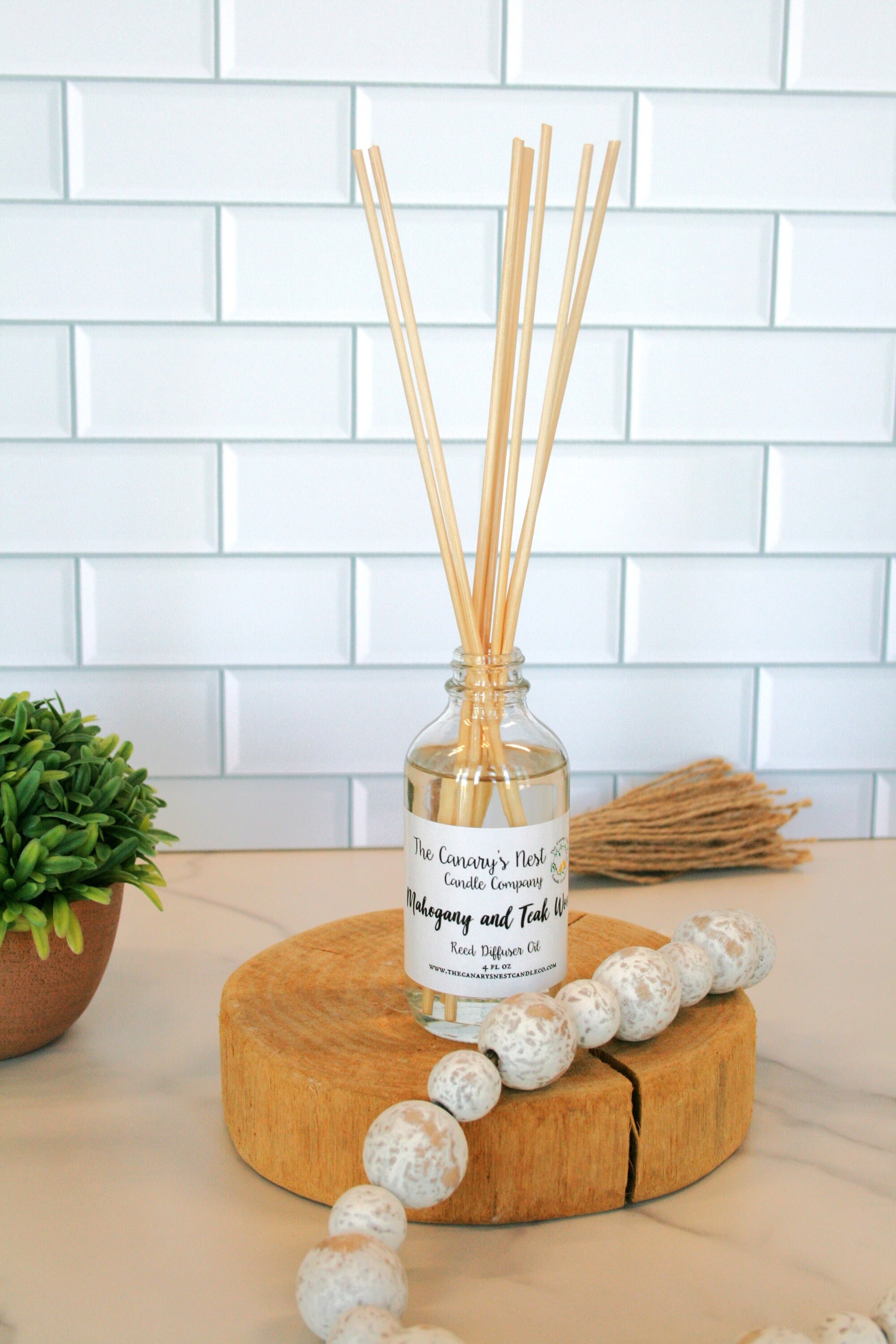 Non-toxic Reed Diffuser: Aromatherapy Scents, Flameless Home Fragrance ...