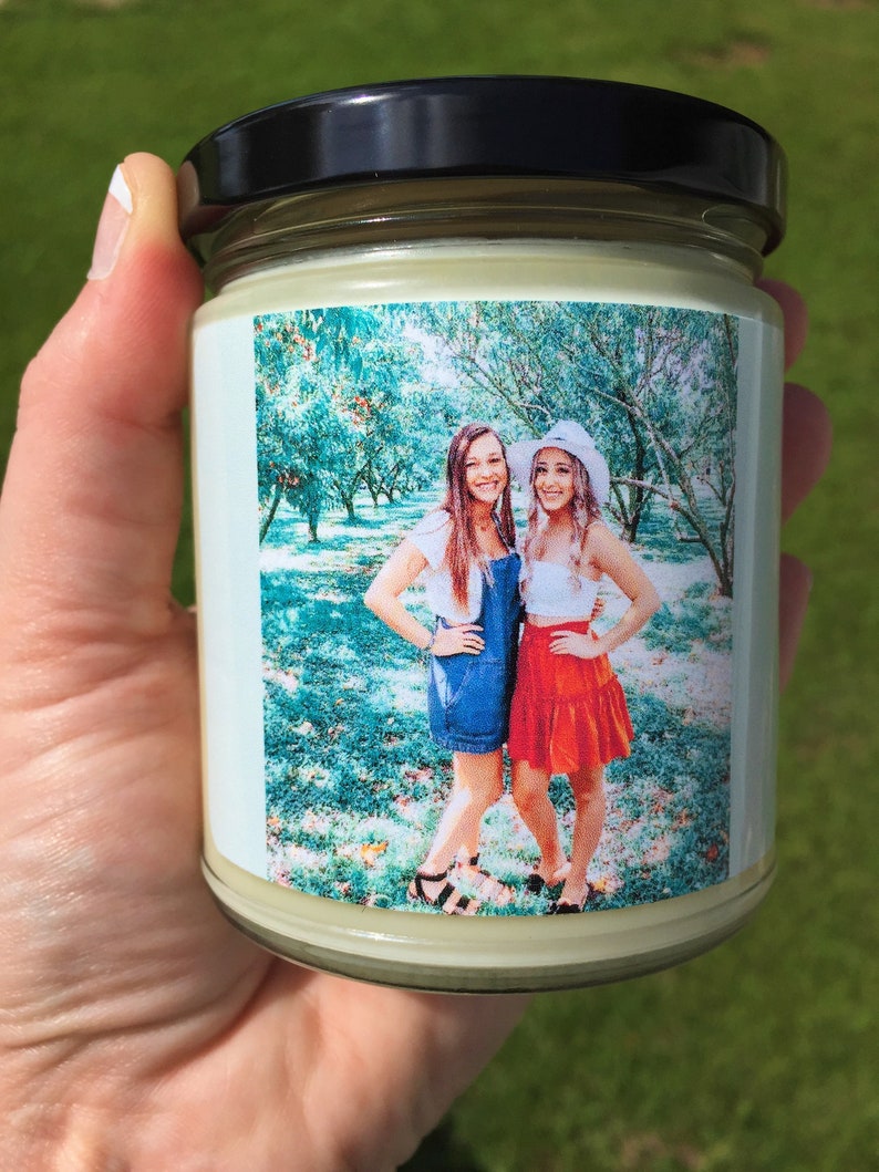 Personalized Photo Candle Custom Photo Candle Picture | Etsy