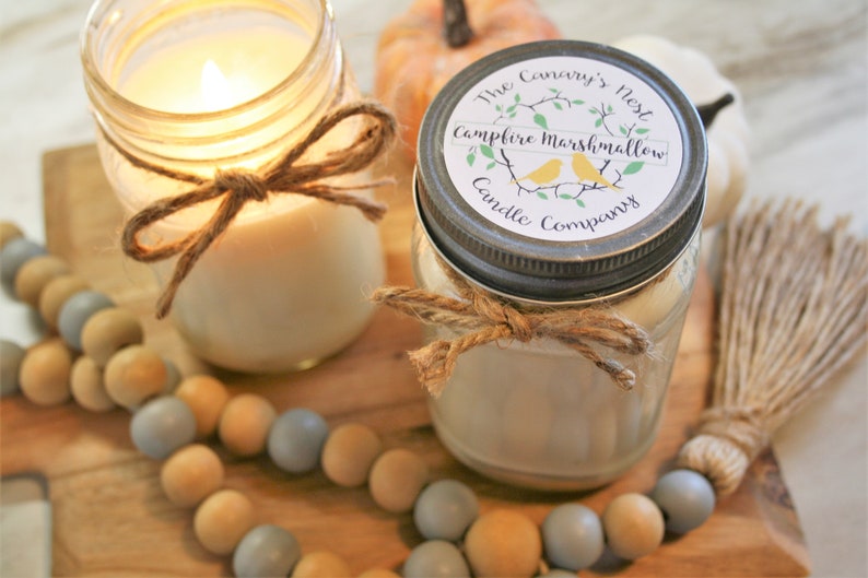 Most Popular Candles Campfire Marshmallow Fall Candle Man | Etsy