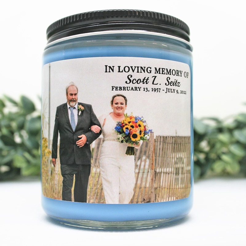 Memorial Candle - Etsy