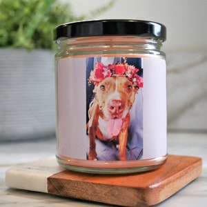 Personalized Photo Candle Custom Photo Candle Picture | Etsy