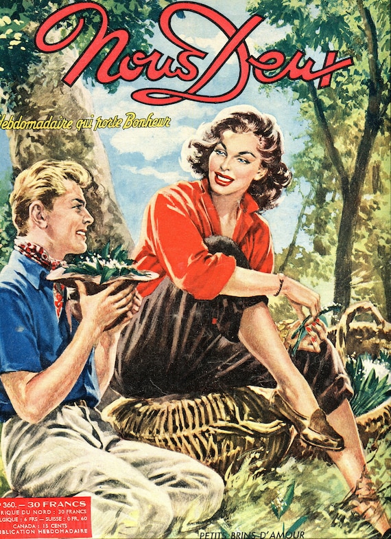 50s Fashion Magazine Covers