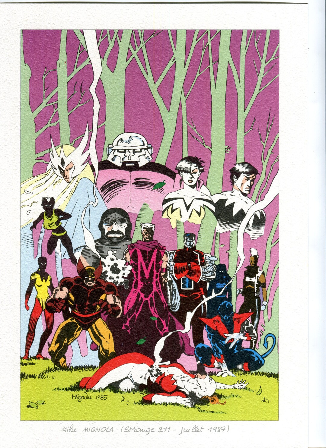 1995, Marvel Comics, Mike Mignola, Cover of Strange 211 From July 1987 ...
