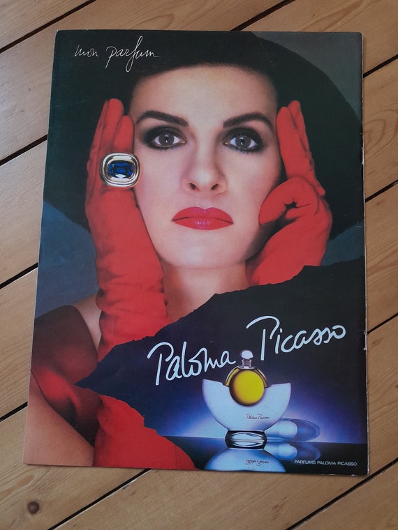 Paloma Picasso Perfume Ad