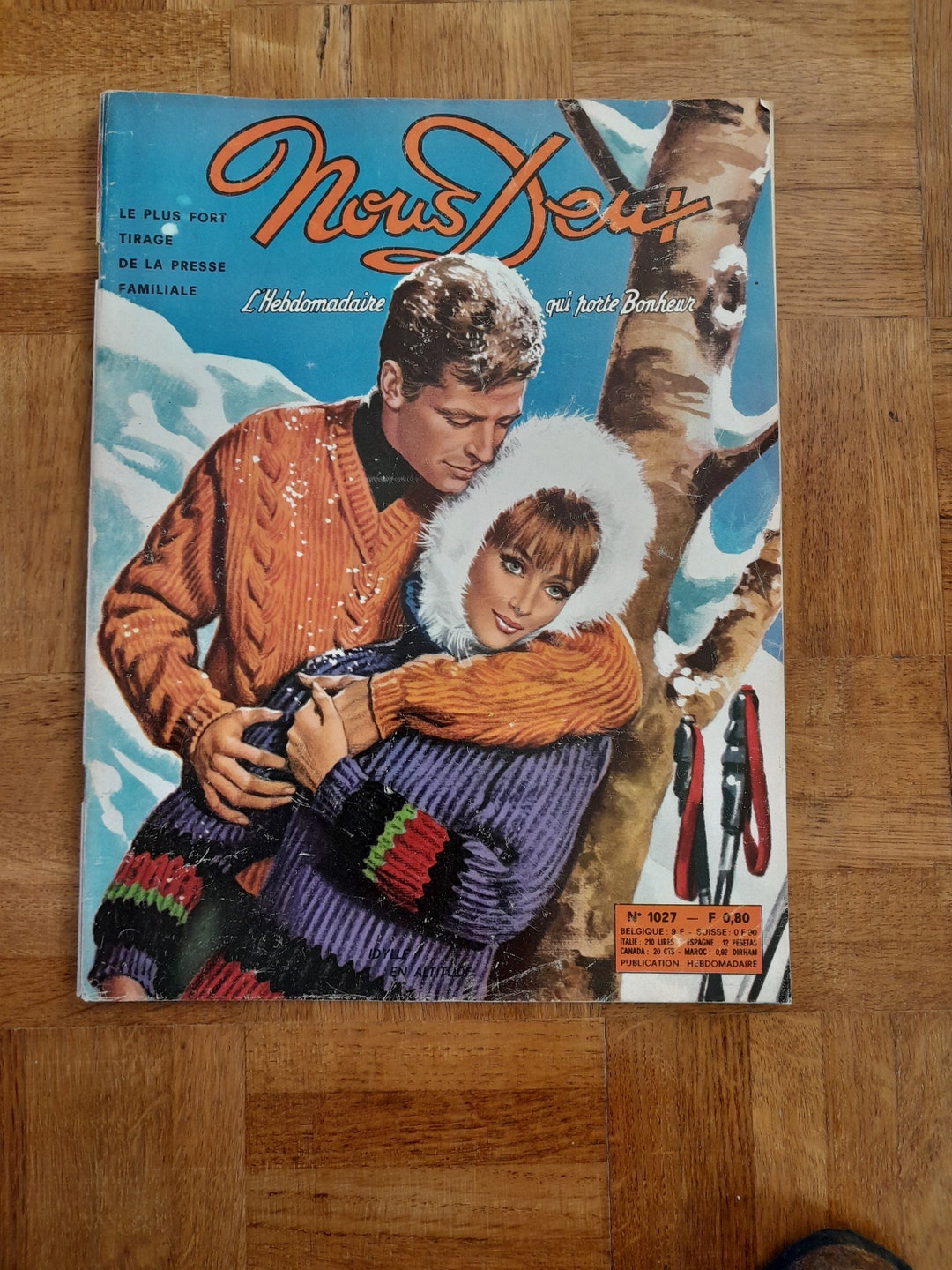 French Magazine nous Deux Number 1027, Photo Novels and Vintage Fashion ...