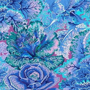 FABRIC: Curly Kale BLUE by Philip Jacobs for the Kaffe Fassett ...