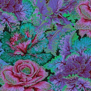 FABRIC: Curly Kale DARK by Philip Jacobs for the Kaffe Fassett ...