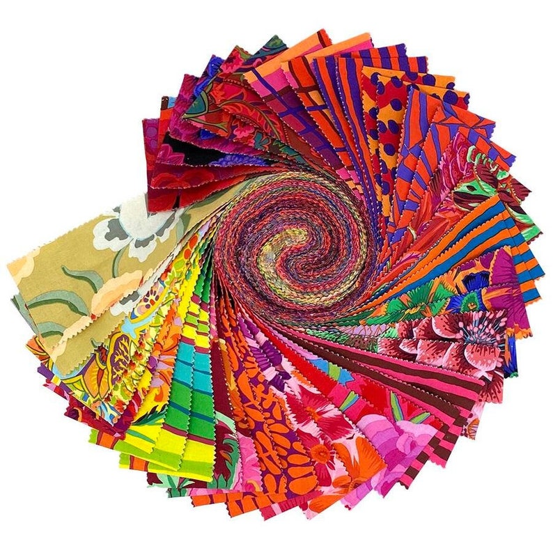 DESIGN ROLL: 2 1/2 Strips of Designer Fabrics From the - Etsy