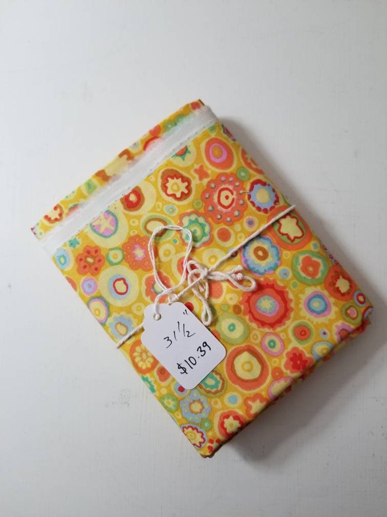 FABRIC: Paperweight YELLOW by Kaffe Fassett for the Kaffe | Etsy