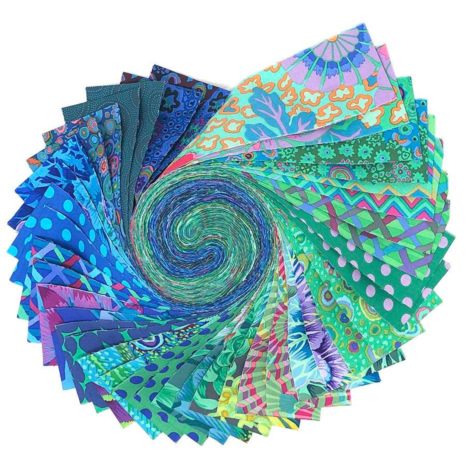 DESIGN ROLL: 2 1/2 Strips of Designer Fabrics From - Etsy
