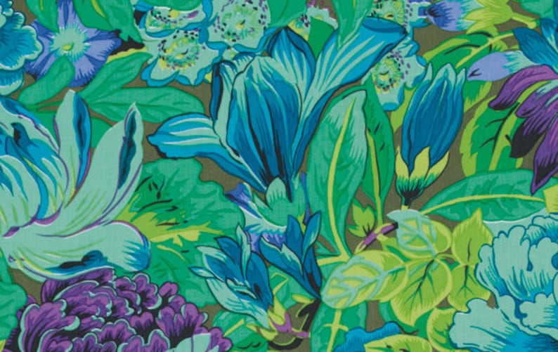 FABRIC: Lavinia GREEN by Philip Jacobs for the Kaffe Fassett Collective ...