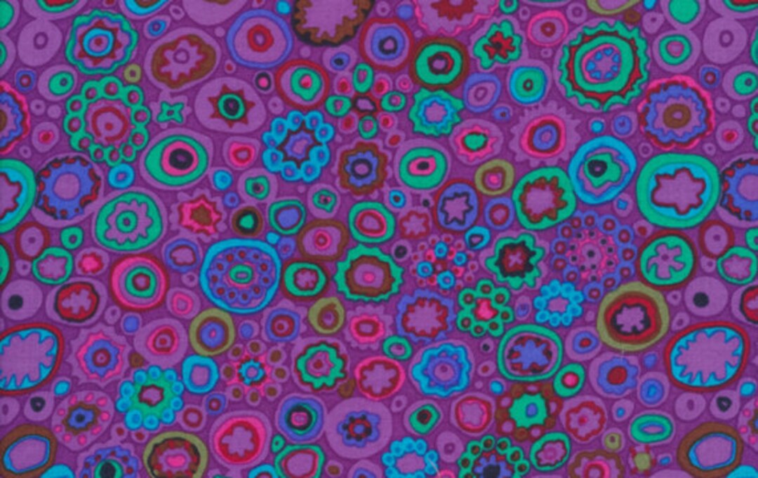 FABRIC: Paperweight PURPLE by Kaffe Fassett - Etsy