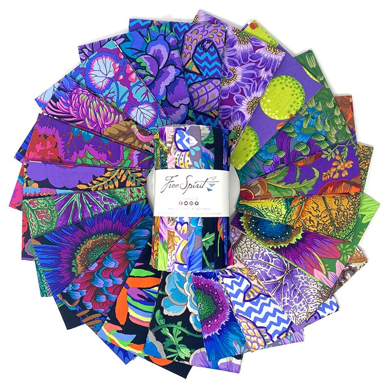 DESIGN ROLL: 6 Design Strips of Designer Fabrics From - Etsy