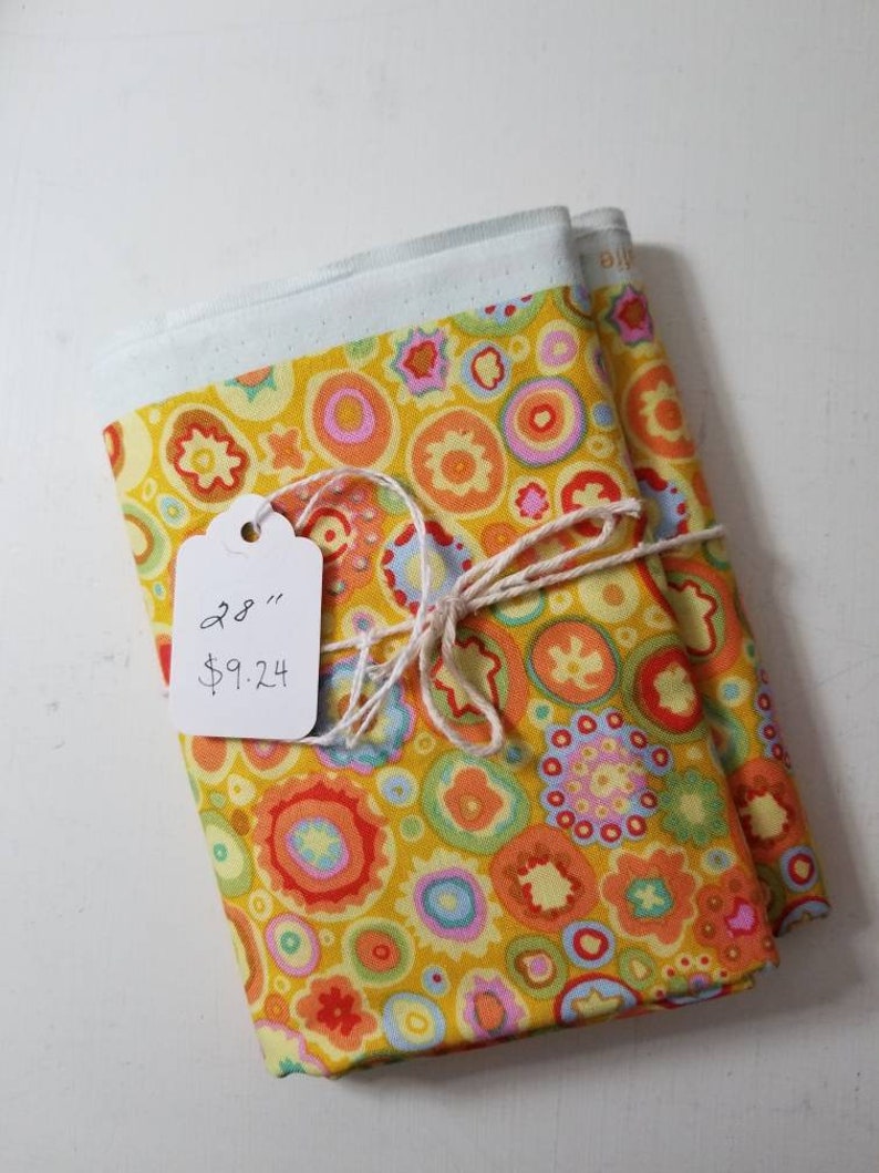FABRIC: Paperweight YELLOW by Kaffe Fassett for the Kaffe | Etsy
