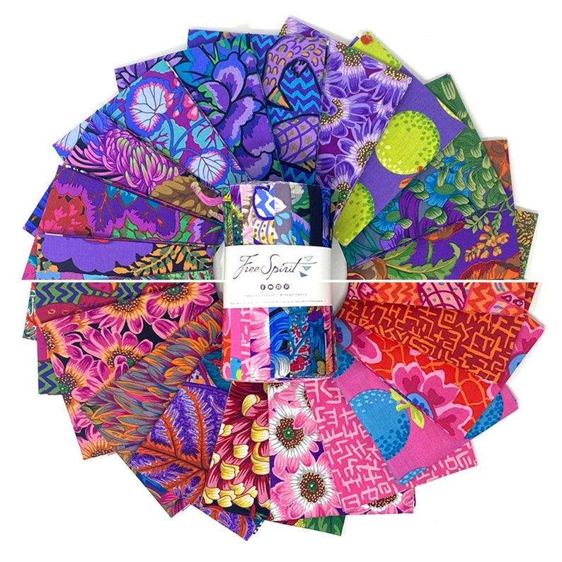 DESIGN ROLL: 6 Design Strips of Designer Fabrics From - Etsy