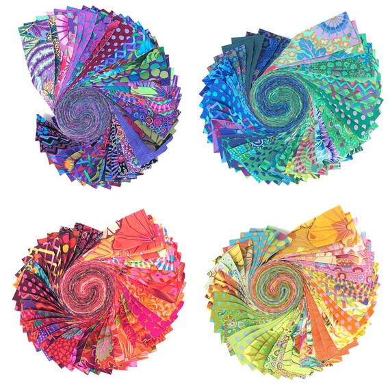 DESIGN ROLL: 2 1/2 Strips of Designer Fabrics From - Etsy