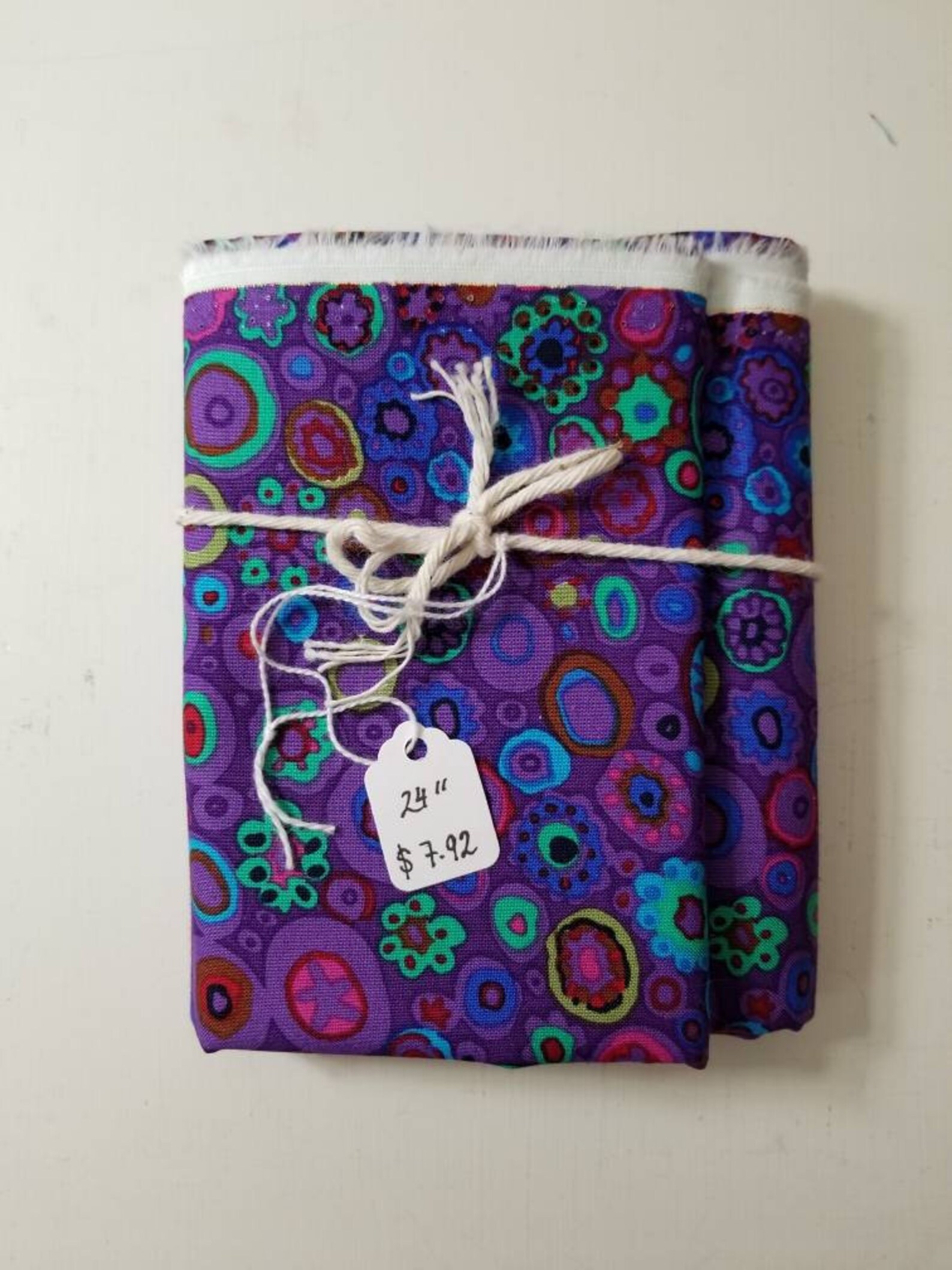 FABRIC: Paperweight PURPLE by Kaffe Fassett - Etsy