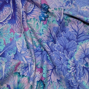 FABRIC: Curly Kale BLUE by Philip Jacobs for the Kaffe Fassett ...